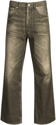 Our Legacy Jeans d&eacute;lav&eacute; large en coton