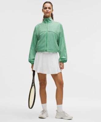 lululemon Jupe de tennis trap&egrave;ze &agrave; plis lat&eacute;raux pour Femmes - Taille 2XS