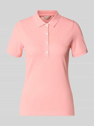 GANT Slim Fit Poloshirt mit Label-Stitching