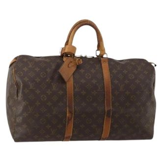 Louis Vuitton Pre-owned Keepall 50 Boston Bag - - Pre-owned - Damen - Braun - ONE SIZE