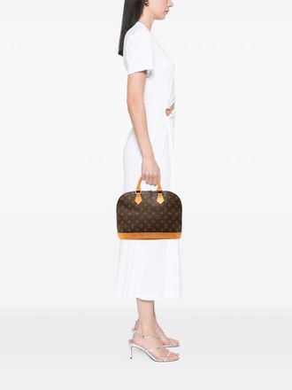 Louis Vuitton 1999 Monogram Alma PM handbag - Marron