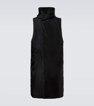 Rick Owens Manteau doudoune sans manches DRKSHDW en toile