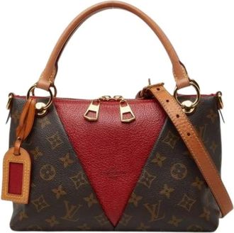 Louis Vuitton Pre-owned V Tote BB - Femme - Pre-owned - Rouge - Taille: ONE Size