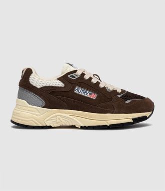 Autry Baskets Hyperway Low Suede Mesh Cott Marshmallow