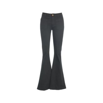 Seafarer Hochtaillierte Schlaghose - - Trousers - Damen - Schwarzk - W25