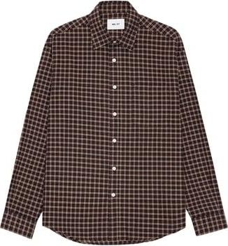 Nn.07 Chemise droite &agrave; carreaux