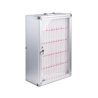 Generic Handy-Aufbewahrungsbox aus Aluminiumlegierung, Handyhalterung f&uuml;r Klassenzimmer, Robust und Langlebig, mit Schloss und Schl&uuml;ssel, f&uuml;r Unternehmen, Fab