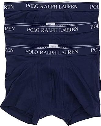 Ralph Lauren RALPH LAUREN 714835885-004 Lot de 3 boxers Bleu marine Taille M 004 Cruise Navy, Bleu marine Curise, M