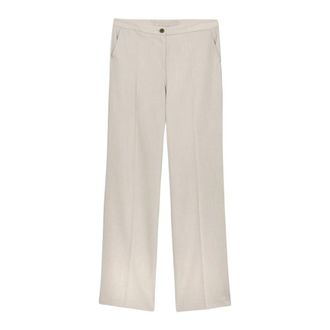 Oltre Palazzo Hose - - Trousers - Damen - Beige - S