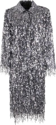 Isabelle Blanche Femme, Robes, Gris, Taille: 38 FR Manteau