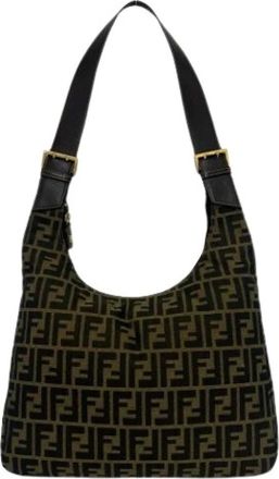 Fendi Sac bandouli&egrave;re vintage doccasion - Femme - Pre-owned - Brun - Taille: ONE Size