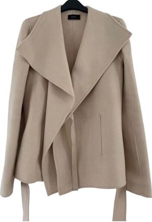 Joseph Beige Cashmere Blend Jacket Size S