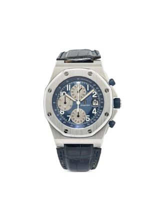 Audemars Piguet montre Royal Oak Offshore 42 mm pre-owned - Bleu