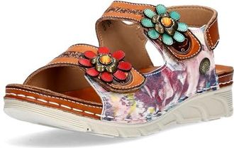 Laura Vita Sandales Mode Femme Dorry 16, Pointure:37 EU, La Couleur:Marron