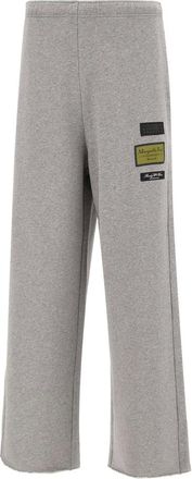 Maison Margiela Homme, Pantalons, Gris, Taille: L Label Patch Pantalons de surv&ecirc;tement
