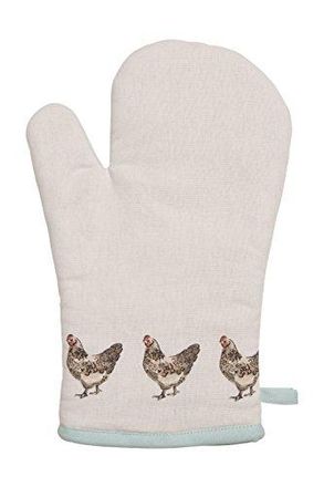 Premier housewares Mrs Henderson Single Oven Glove, Cotton, Multi-Coloured, H3 x W31 x D21cm