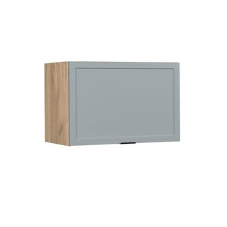Vicco H&auml;ngeschrank Fame-Line, h&auml;ngender K&uuml;chenschrank, Hellblau-grau, 60 cm Flach