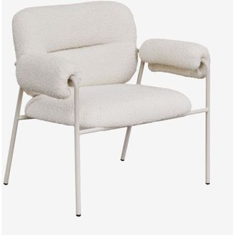 Sklum Sklum - Sessel Hanko aus Boucl&eacute;-Stoff