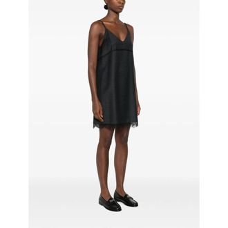 Tela Sleeveless Cotton Midi Dress - Grey