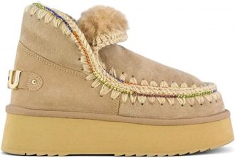 Mou Femme, Chaussures, Brun, Taille: 39 EU Eskimo 18 Platform Rhinestones