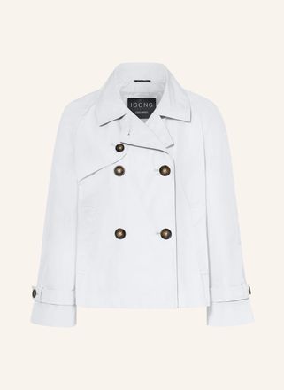 Cinzia Rocca Icons Cinzia Rocca Trench-Jacke blau