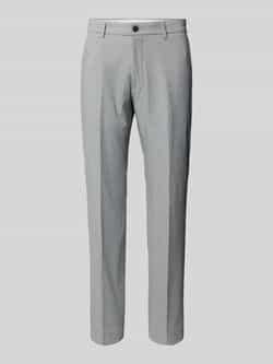 s.Oliver Black Label Slim Fit Anzughose mit Strukturmuster