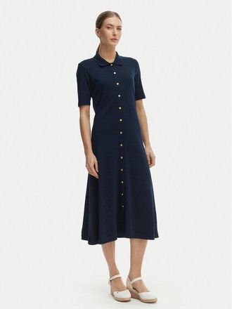 Tommy Hilfiger Kleid f&uuml;r den Alltag WW0WW48776 Blau Regular Fit