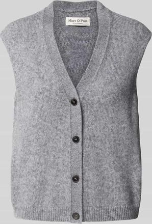 Marc O'Polo Regular Fit Strickweste aus Schurwoll-Mix