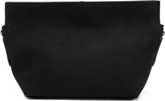 Themoir&egrave; Small Zoe Suede-effect Clutch Bag