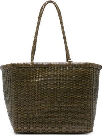 Dragon Diffusion Small Grace Basket Woven Tote Bag