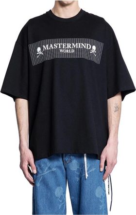 MASTERMIND WORLD Homme, Tops, Noir, Taille: M T-Shirt