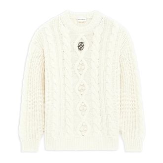 Dr&ocirc;le de Monsieur Damen, Strickwaren, Wei&szlig;, MGr&ouml;&szlig;e