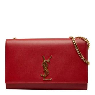 Saint Laurent Sac bandouli&egrave;re vintage doccasion - Femme - Pre-owned - Rouge - Taille: ONE Size