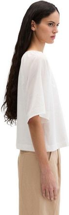 Marc O'Polo T-Shirt aus Material-Mix