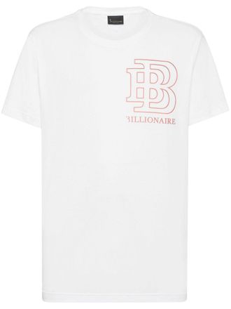 Billionaire Boys Club t-shirt en coton à logo imprimé - Blanc