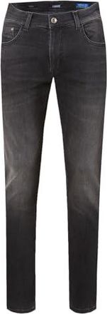 Pioneer Authentic Jeans Homme ERIC | Pantalon droit Dark Washed Noir d&eacute;lav&eacute;/Noir us&eacute; 9805 - 34L, 38W / 30L