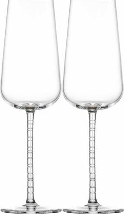 Schott Zwiesel ZWIESEL 123077 123077 Sektgläser, Sparkling Glasses, Journey mit Schaumpunkt, 378.5 ml (358 ml) (2er Set)