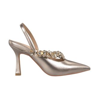 Alma En Pena Doppelter Riemchen-Absatzschuh - - Shoes - Damen - Gelb - 40 EU