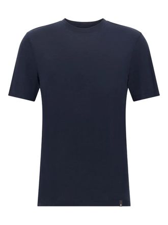 Boggi Milano t-shirt à col ras du cou - Bleu