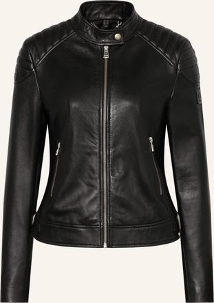 Belstaff Lederjacke Mollison schwarz