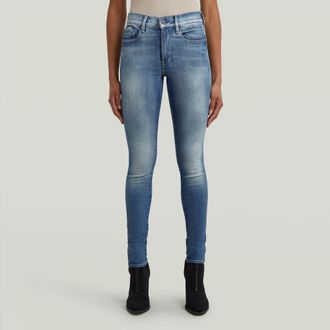G-Star 3301 Skinny Jeans - Mittelblau - Damen