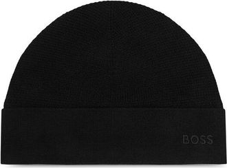 HUGO BOSS M&uuml;tze Aflix 50572052 Schwarz