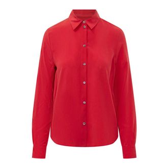 Pinko Crackers Shirt - - Blouses & Shirts - Damen - Rot - 2XL