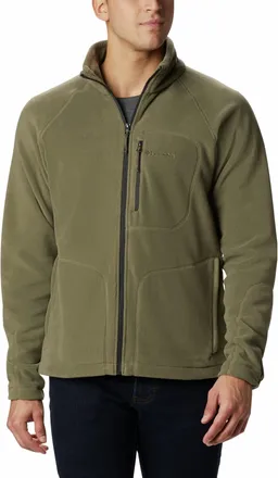Columbia Fast Trek II Full Zip Fleece Fleecejacke Mit Durchgehendem Reißverschluss für Herren, Stone Green
