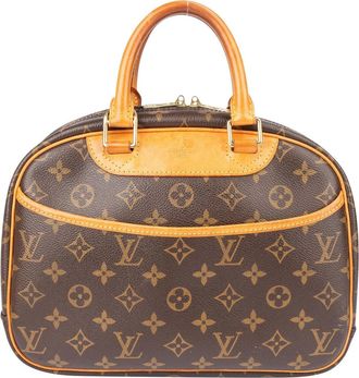 Louis Vuitton Crossbody Bags - Louis Vuitton Canvas Monogram Trouville Handbag - Gr. unisize - in Braun - für Damen