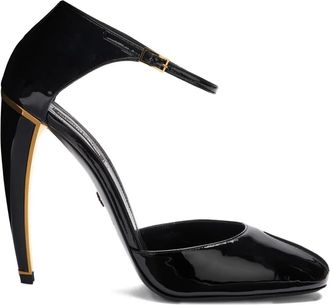 Roberto Cavalli Pumps aus Lackleder - Schwarz