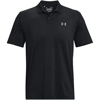 Under Armour Matchplay Golf Polos à Manches Courtes, Noir, XXL Homme