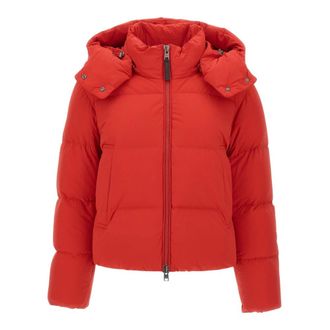 Woolrich Madison Down Jacket - Femme - Vestes - Rouge - Taille: 36 FR