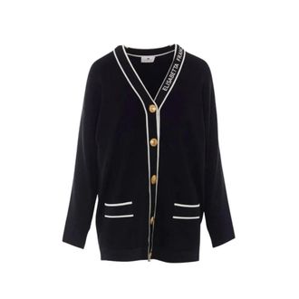 Elisabetta Franchi Strickjacke - - Knitwear - Damen - Schwarzk - S