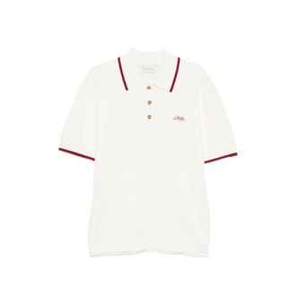 Dr&ocirc;le de Monsieur Contrast-trim Polo Shirt
